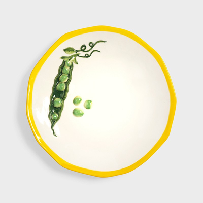 FQR LIVING荷兰&klevering amsterdam豌豆童趣创意插画餐盘装饰盘