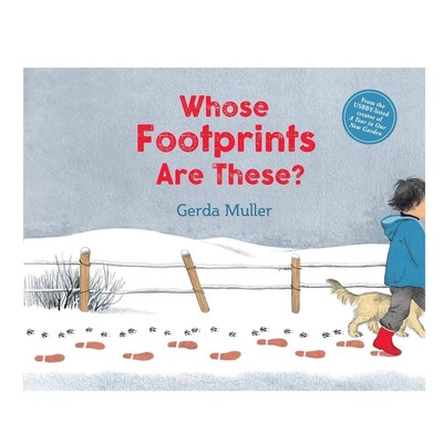 预售 这些脚印是谁的？ Whose Footprints Are These? 精装绘本 儿童无字图画书 Gerda Muller 英文原版