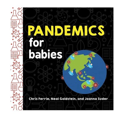 英文原版 宝宝智学园 Pandemics for Babies 纸板书 科学主题 低幼启蒙认知