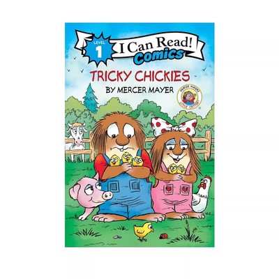 英文原版 小毛人小怪物 24年新品 Little Critter: Tricky Chickies ICR I CAN READ入门级 儿童启蒙英语6-9岁入门基础句型
