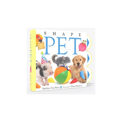 预售 英文原版 Shape Pet 动物的形状 Matthew Van Fleet 低幼趣味动物形状启蒙认知 精装纸板操作机关书 益智游戏触摸翻翻书