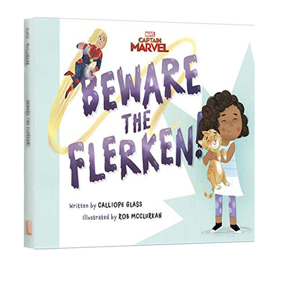 英文原版 Captain Marvel: Beware the Flerken! 漫威超级英雄 惊奇队长人物故事 儿童幽默绘本