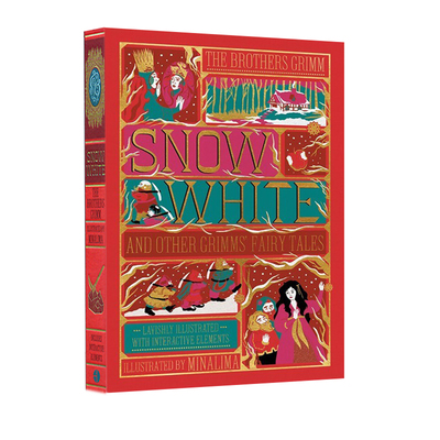 白雪公主 Snow White and Other Grimms' Fairy Tales 3D复刻手工立体机关书  儿童文学格林童话故事集 精装收藏