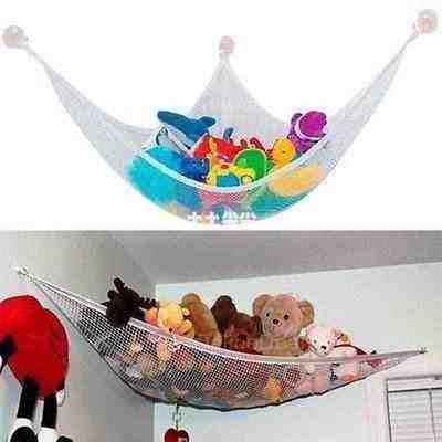 Toy Net Storage Stuffed Jumbo Animals Hammock Organize Orga