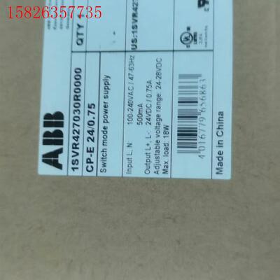 ABB   1SVR427030R0000 模块。议价(议价)