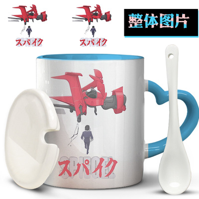 星际牛仔Cowboy Bebop赏金猎人礼盒恶搞泡茶能进马克杯子陶瓷水杯