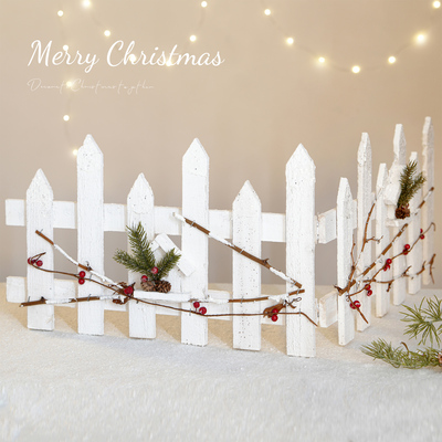 圣诞树围栏装饰christmas