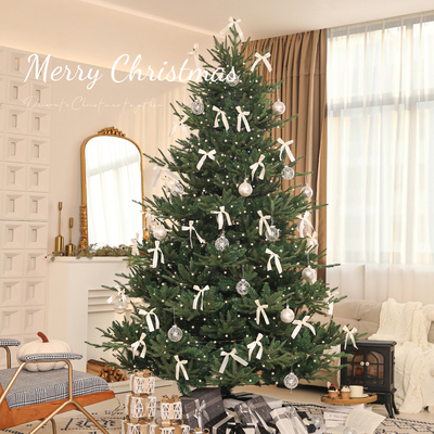 览迪家用ins风圣诞树pe+pvc