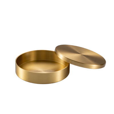 黄铜印泥盒墨盒中心点