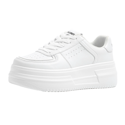 环球官方旗舰店厚底小白鞋