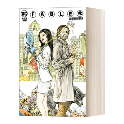英文原版 Fables Compendium Four DC黑标漫画 童话镇完全版4 完结 英文版 进口英语原版书籍