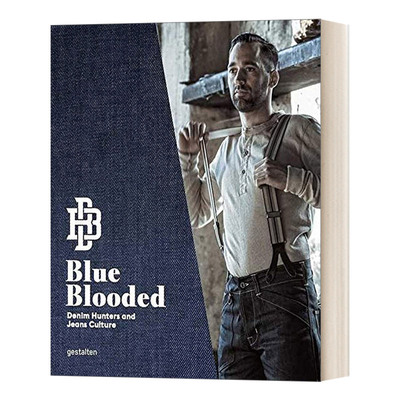 英文原版蓝血牛仔裤文化