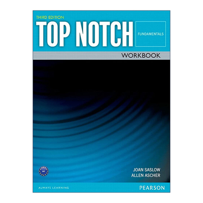 英文原版 Top Notch (3E) Fundamentals Workbook 英文版 进口英语原版书籍