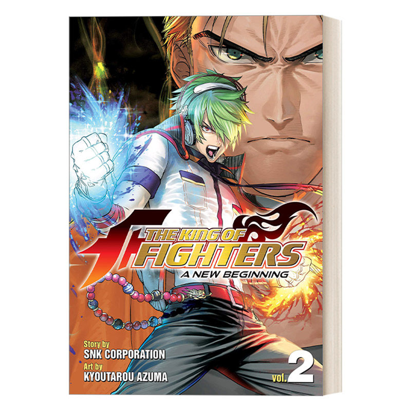 英文原版 The King of Fighters ~A New Beginning~ Vol. 2 拳皇 新开始 格斗游戏漫画 卷二 SNK ...