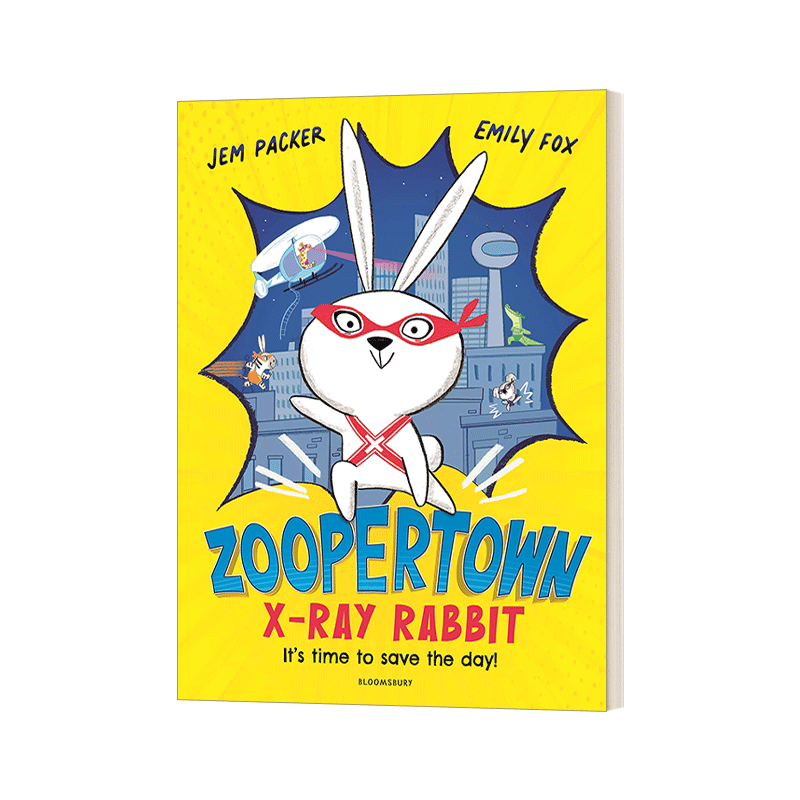 英文原版 Zoopertown X-Ray Rabbit X光兔子 儿童绘本 英文版 进口英语原版书籍