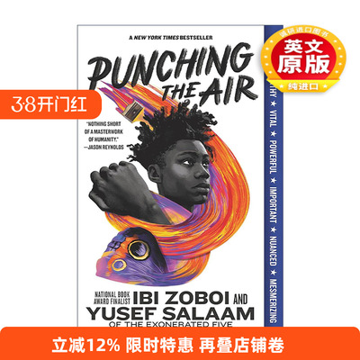 英文原版 Punching the Air 向空挥拳 洛杉矶时报奖 柯克斯年度图书奖 英文版 进口英语原版书籍