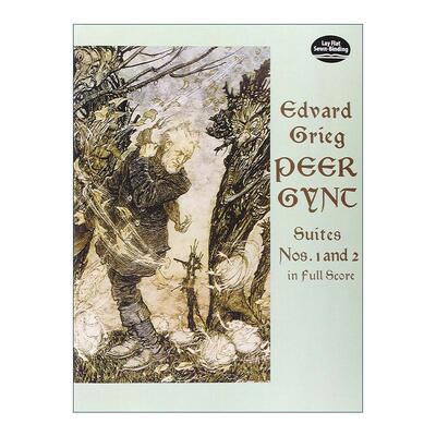 英文原版 Peer Gynt Suites Nos.1 and 2 培尔·金特 第一 二组曲 爱德华·格里格 英文版 进口英语原版书籍