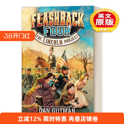 英文原版 Flashback Four 1 The Lincoln Project 林肯项目 英文版 进口英语原版书籍