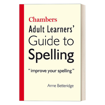英文原版 Chambers Adult Learner's Guide to Spelling 钱伯斯单词拼写学习指南 英文版 进口英语原版书籍
