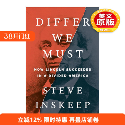 英文原版 Differ We Must 我们须有所不同 林肯传记 美国历史 精装 Steve Inskeep 英文版 进口英语原版书籍