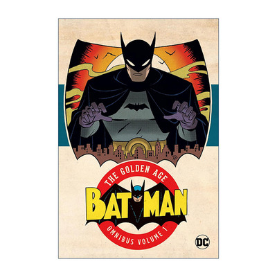 英文原版 Batman the Golden Age Omnibus Vol. 1 2023 Edition 蝙蝠侠 黄金时代 精选集 卷一 2023新版 精装 Bob Kane 进口书籍