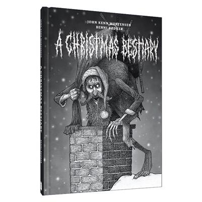 英文原版 A Christmas Bestiary 圣诞动物寓言集 精装漫画 丹麦插画师约翰莫腾森John Kenn Mortensen 英文版 进口英语原版书籍