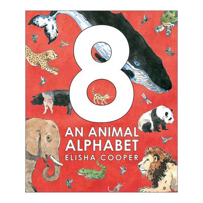 英文原版 8 An Animal Alphabet 动物世界字母表 精装 英文版 进口英语原版书籍