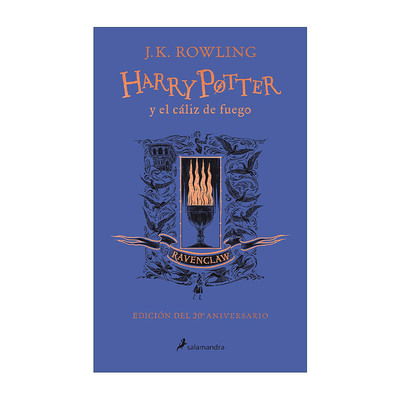 西班牙语原版 Harry Potter y el caliz de fuego 20 Aniv Ravenclaw 哈利波特与火焰杯 西班牙语版 拉文克劳版 进口原版书籍