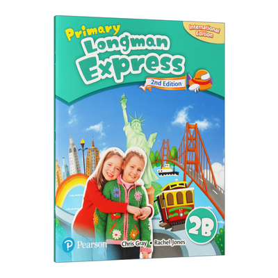 英文原版 Primary Longman Express 2B 朗文PLE小学英语二年级下册  主课本 英文版 进口英语原版书籍