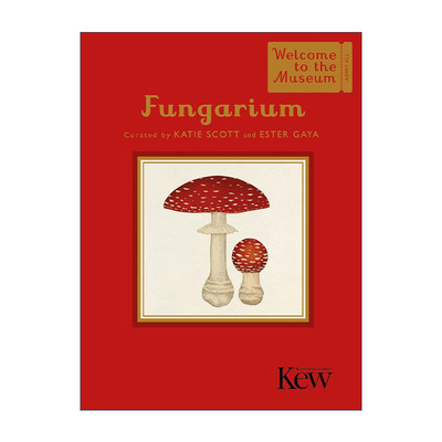 英文原版 Fungarium 菌类 欢迎来到博物馆系列 Welcome To The Museum 迷你礼品版 自然科普百科精装 英文版 进口英语原版书籍