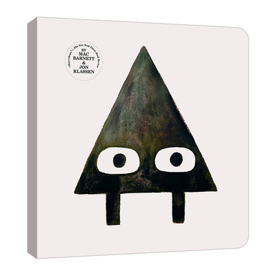 英文原版 Triangle 形状三部曲 三角形 精装绘本 凯迪克奖得主 Mac Barnett  Jon Klassen 英文版 进口英语原版书籍