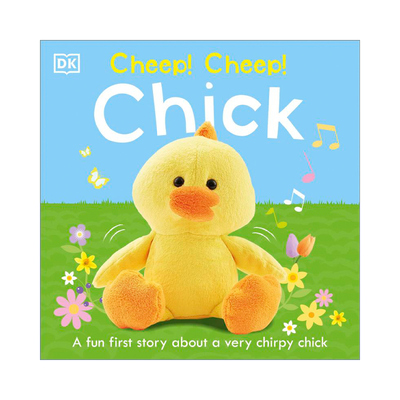 英文原版绘本 Cheep Cheep Chick 小鸡 低幼儿童绘本 英文版 进口英语原版书籍