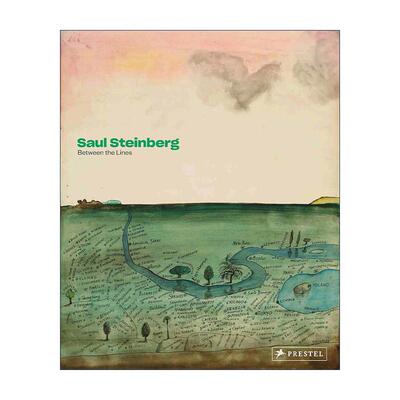 英文原版 Saul Steinberg Between the Lines 索尔·斯坦伯格 字里行间 素描摄影画册作品集精装 英文版 进口英语原版书籍