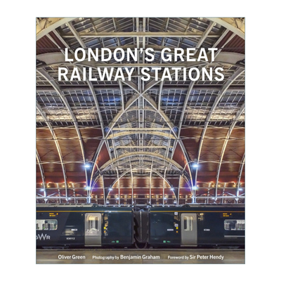 英文原版 London's Great Railway Stations 伦敦的宏伟地铁站建筑设计作品 精装 英文版 进口英语原版书籍