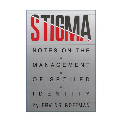 英文原版 Stigma 污名 受损身份管理札记 欧文戈夫曼 英文版 进口英语原版书籍