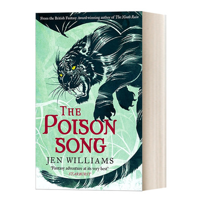 英文原版小说 The Poison Song The Winnowing Flame Trilogy 3 毒之歌 簸扬之焰三部曲3 英文版 进口英语原版书籍