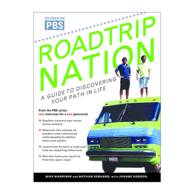 英文原版 Roadtrip Nation 发现你人生道路的指南 自我提升 Mike Marriner 英文版 进口英语原版书籍