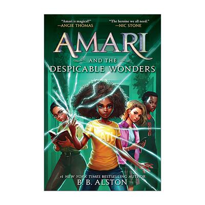 英文原版 Amari and the Despicable Wonders 阿玛瑞和黑夜兄弟3 阿玛瑞和卑鄙奇迹 英文版 进口英语原版书籍