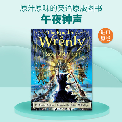 英文原版 Stroke of Midnight 午夜钟声 Wrenly王国系列18 儿童魔法故事 英文版 进口英语原版书籍