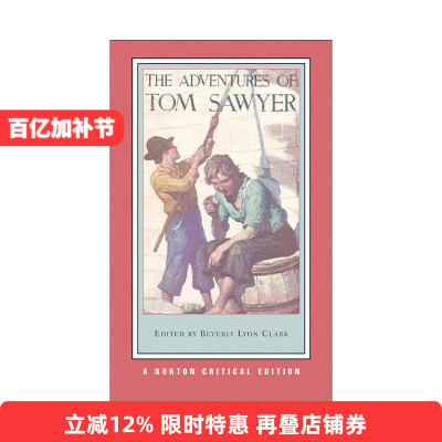 英文原版 The Adventures of Tom Sawyer 汤姆·索亚历险记 诺顿文学解读系列 Norton Critical Editions 英文版 进口英语原版书籍