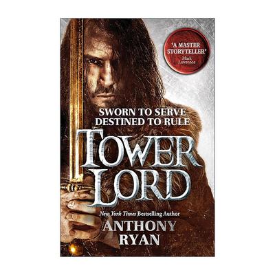 英文原版 Tower Lord 北塔之主 渡鸦之影2 奇幻小说 Raven's Shadow安东尼·雷恩 英文版 进口英语原版书籍