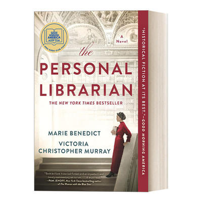 英文原版 The Personal Librarian 私人图书馆员 非凡女性故事传记类历史小说 纽约时报畅销书 Marie Benedict 英文版 进口书籍