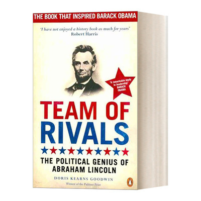 英文原版 Team of Rivals 林肯与劲敌幕僚 林肯传记 英文版 进口英语原版书籍
