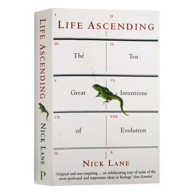 生命的跃升 Life Ascending Nick Lane 英文原版 演化史上的十大发明 尼克莱恩著 科学与自然科普 英文版 进口原版英语书籍