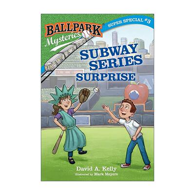 英文原版 Ballpark Mysteries Super Special #3 Subway Series Surprise 棒球场之谜超级特辑3 地铁系列惊喜 进口英语原版书籍