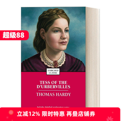 英文原版 Tess of the D'Urbervilles 德伯家的苔丝 Enriched Classics系列 英文版 进口英语原版书籍