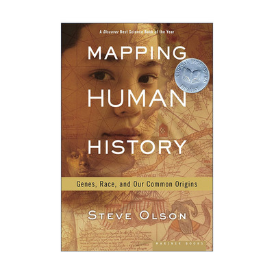 英文原版 Mapping Human History 人类基因的历史地图 英文版 进口英语原版书籍