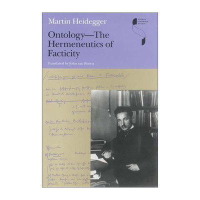 英文原版 Ontology The Hermeneutics of Facticity 存在论 实际性的解释学 马丁·海德格尔 英文版 进口英语原版书籍