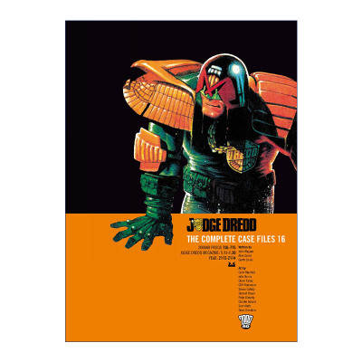 英文原版 Judge Dredd Case File 16 特警判官 漫画合集16 英文版 进口英语原版书籍