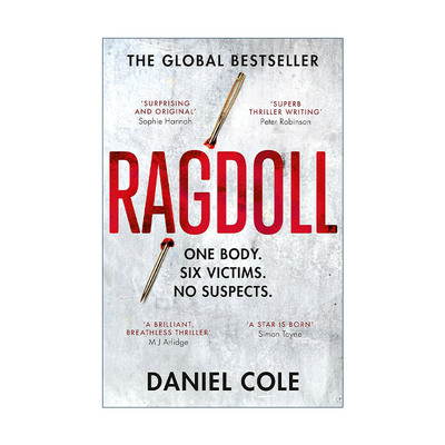 英文原版 Ragdoll 拼布娃娃 侦探推理悬疑小说 A Ragdoll系列1 丹尼尔?科尔 Daniel Cole 英文版 进口英语原版书籍